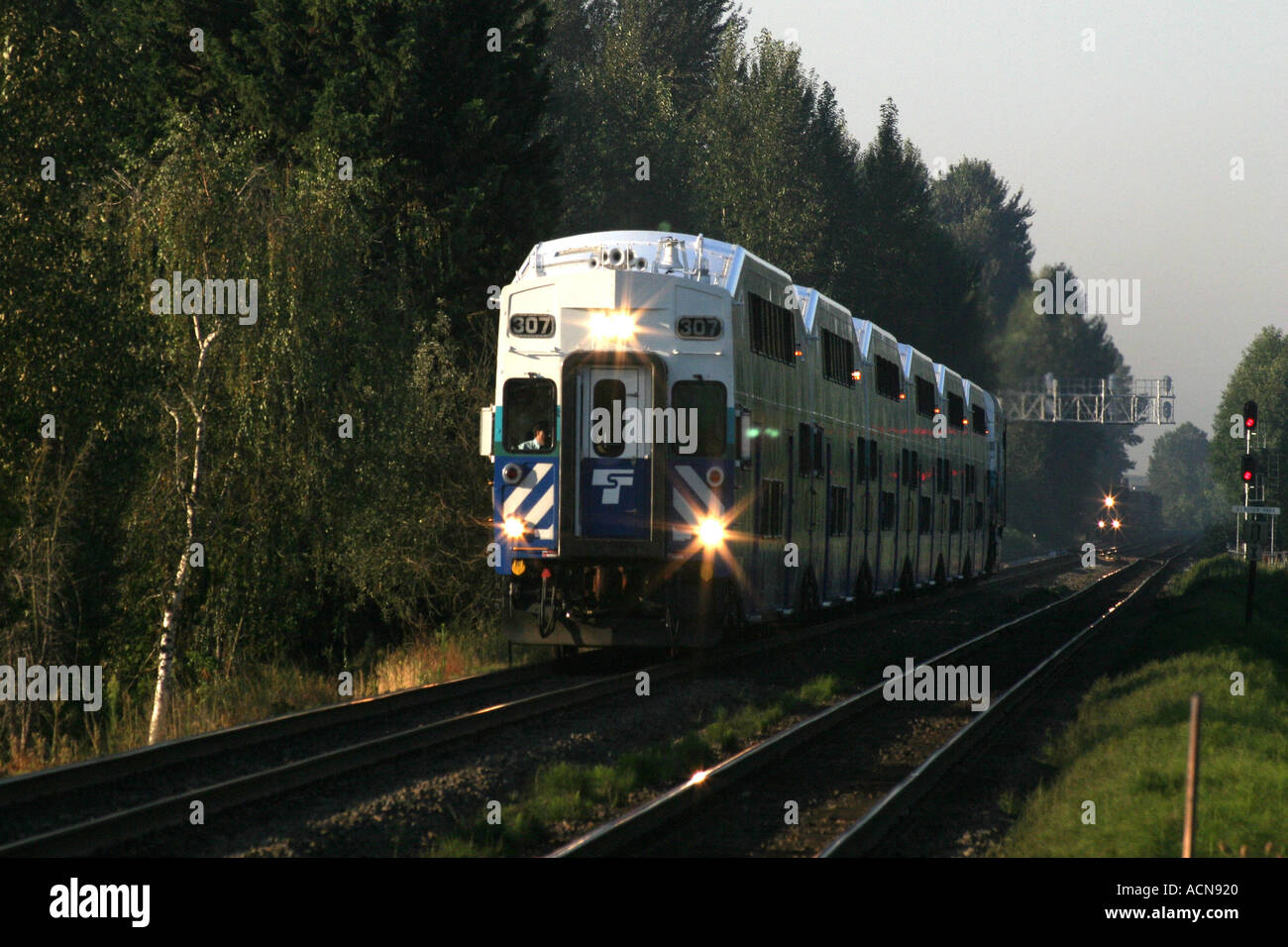 Sounder train hi-res stock photography and images - Alamy