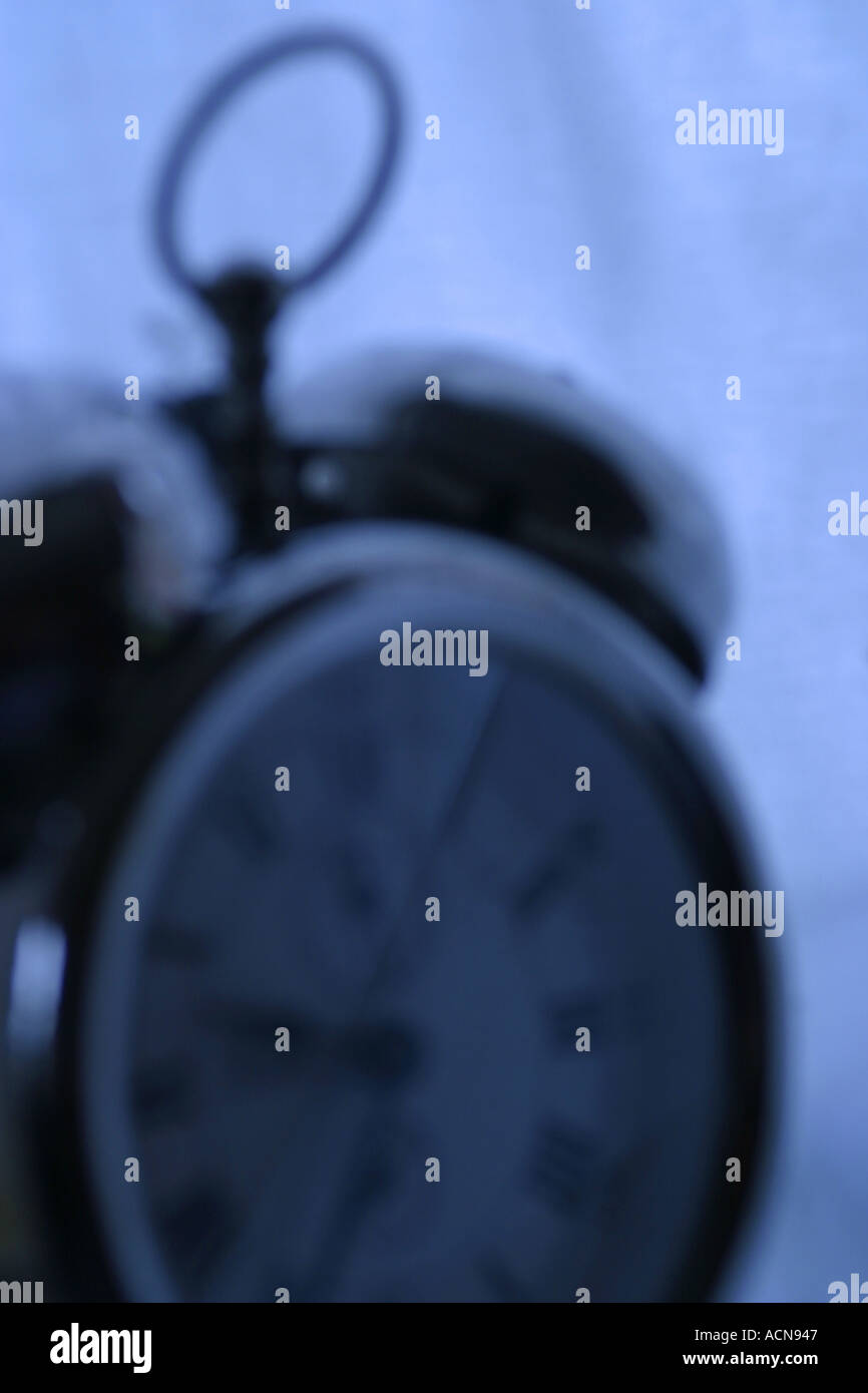 close up of a traditional alarm clock Stock Photo - Alamy