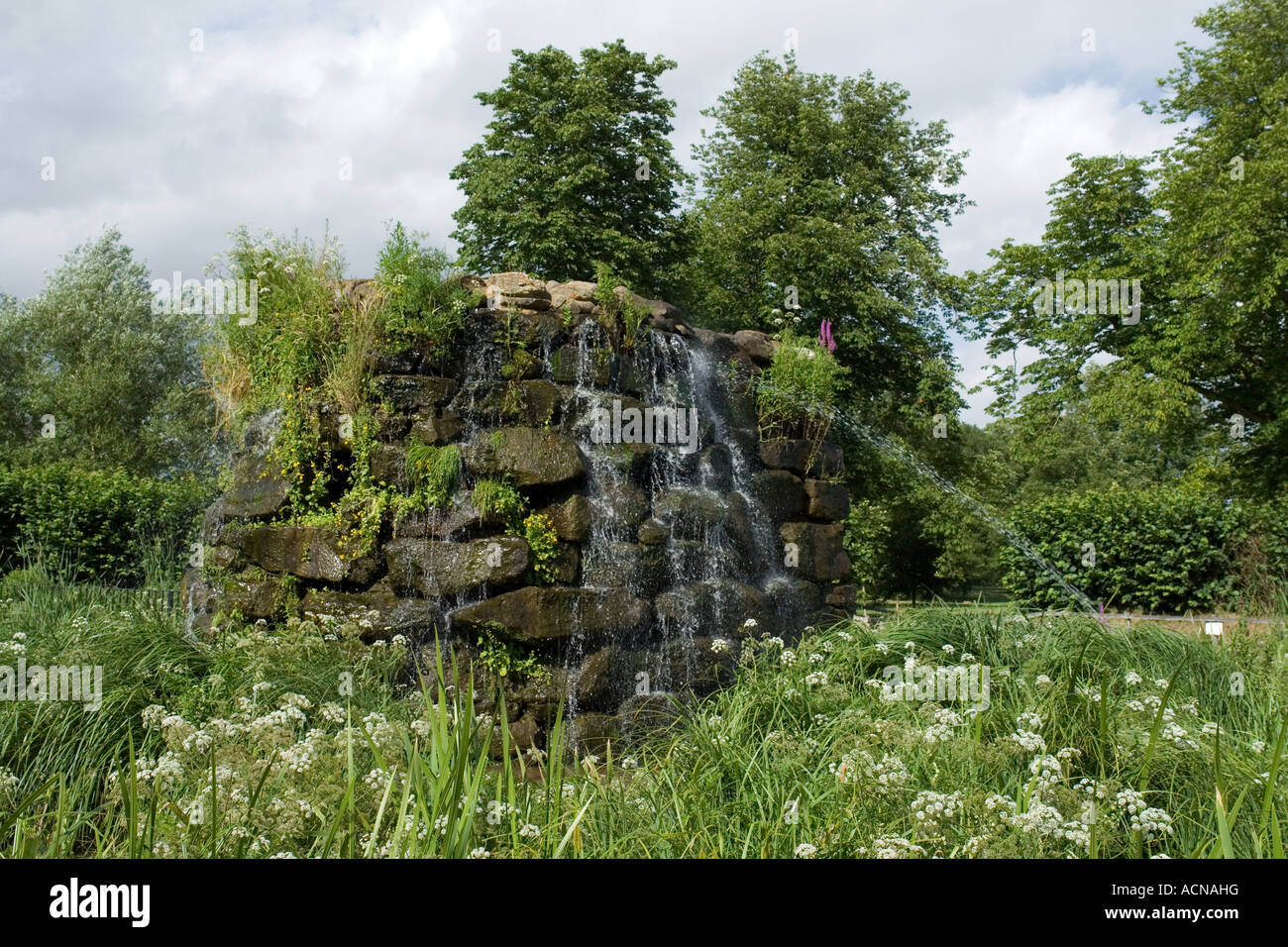 The water maze at Hever Castle Stock Photo - Alamy