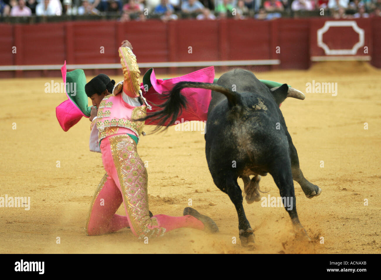 Bullfighter capote cape spain hi-res stock photography and images - Alamy