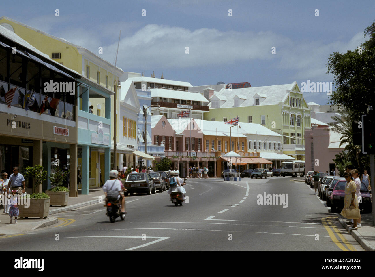 Caribbean bermuda hamilton hi-res stock photography and images - Alamy