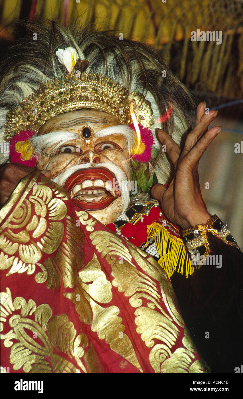 Indonesia Bali dance Balinese male dancer Stock Photo - Alamy