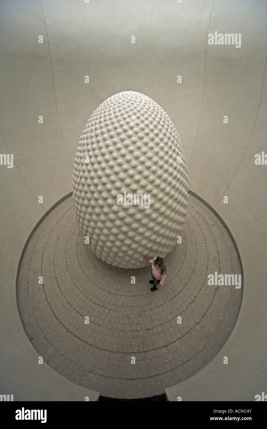 Eden Project St Austel Cornwall England The Seed Sculpture by Peter ...