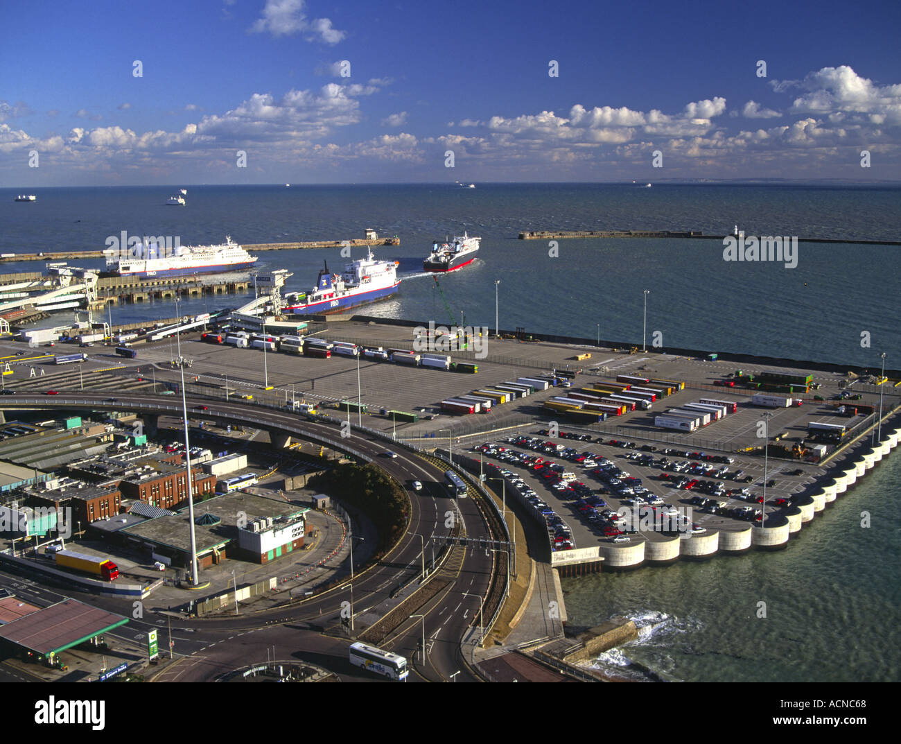 The Port of Dover Kent England Stock Photo - Alamy