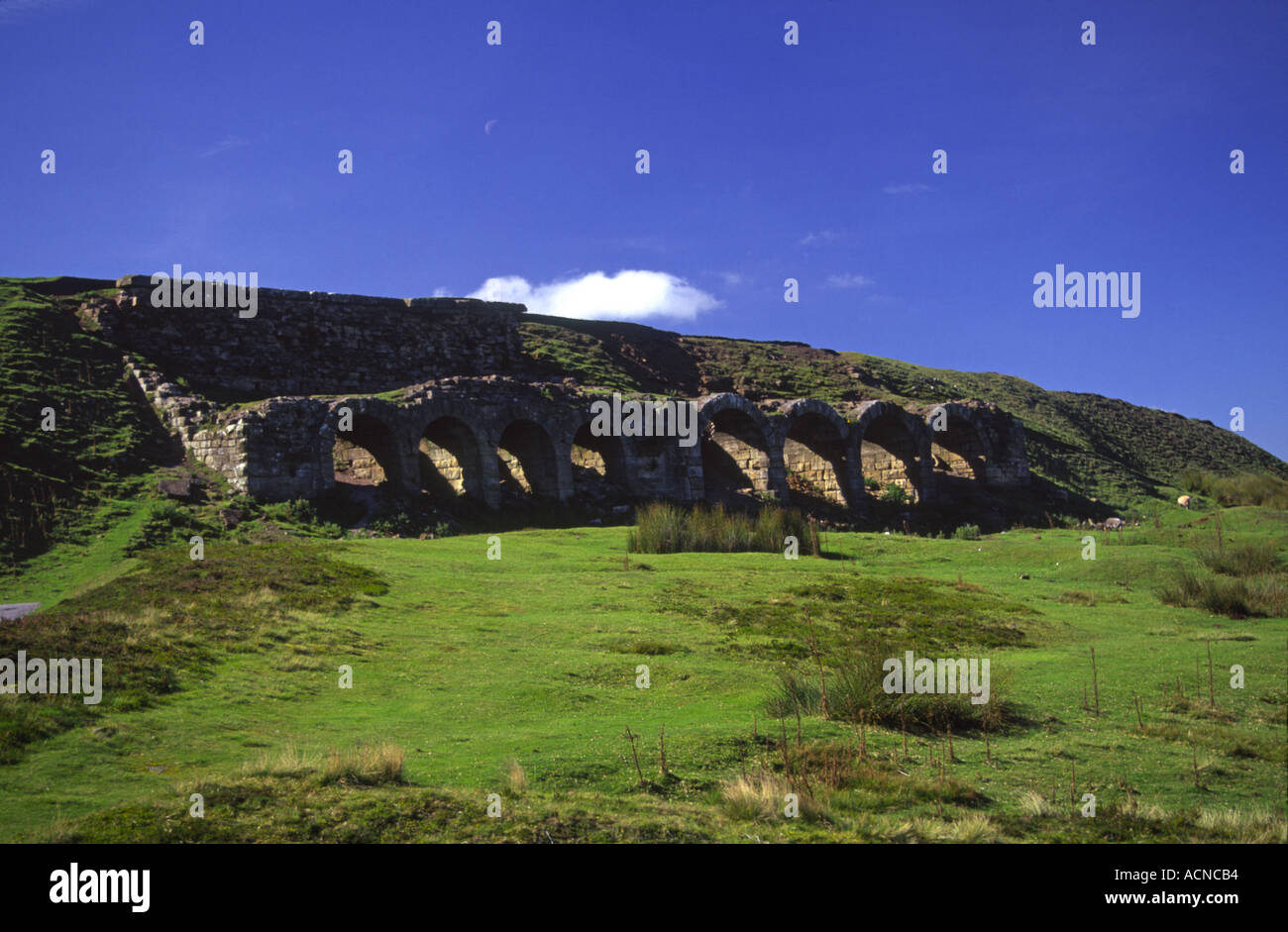 Old Ironstone Industry Remains at Rosedale North Yorkshire Moors ...