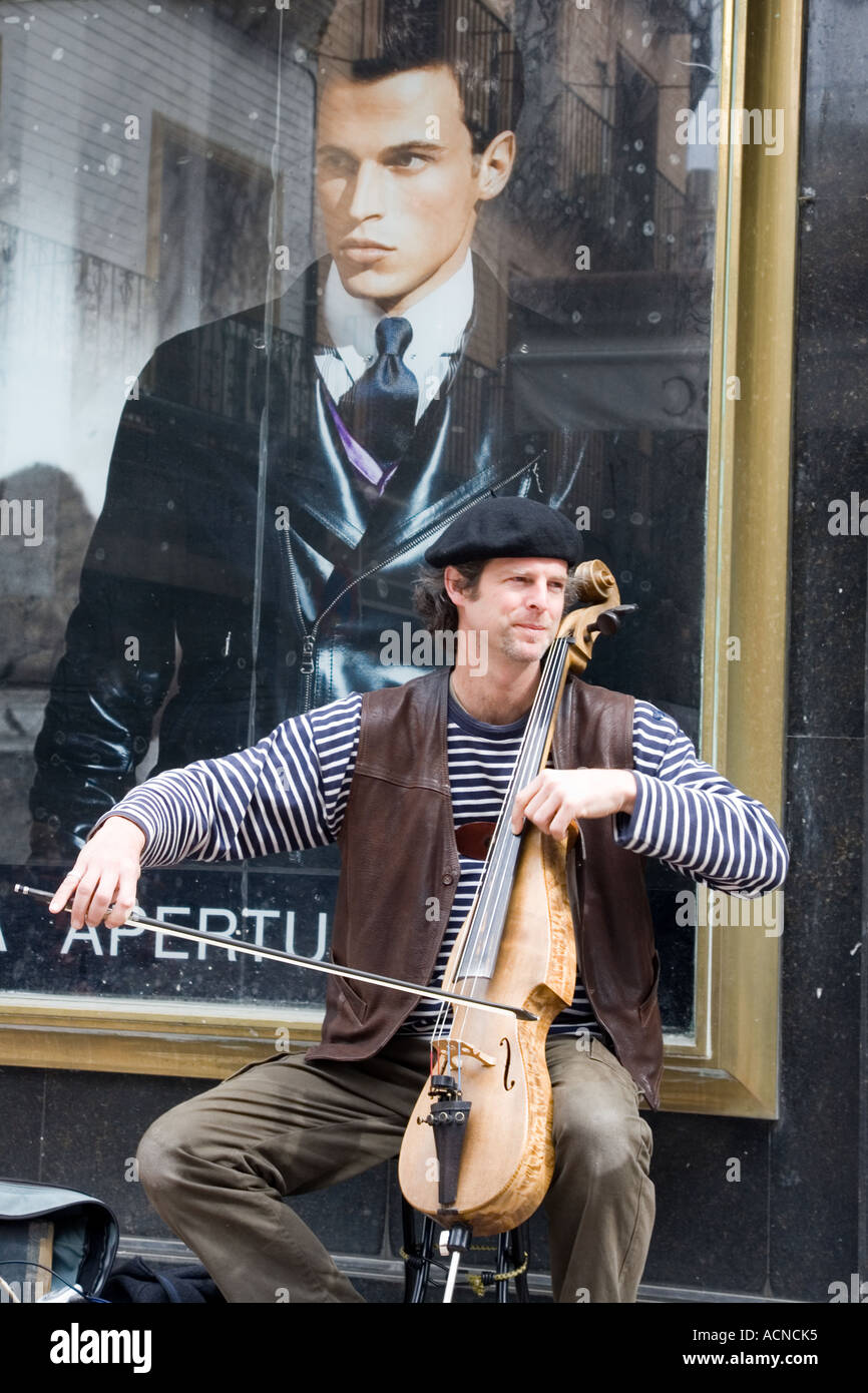 Busker busk hi-res stock photography and images - Alamy