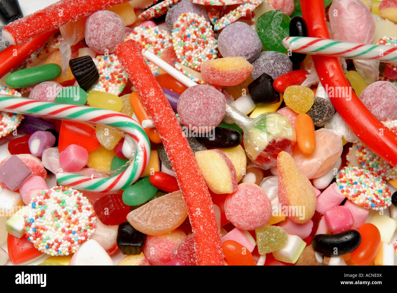 Assortment of sweets Stock Photo - Alamy