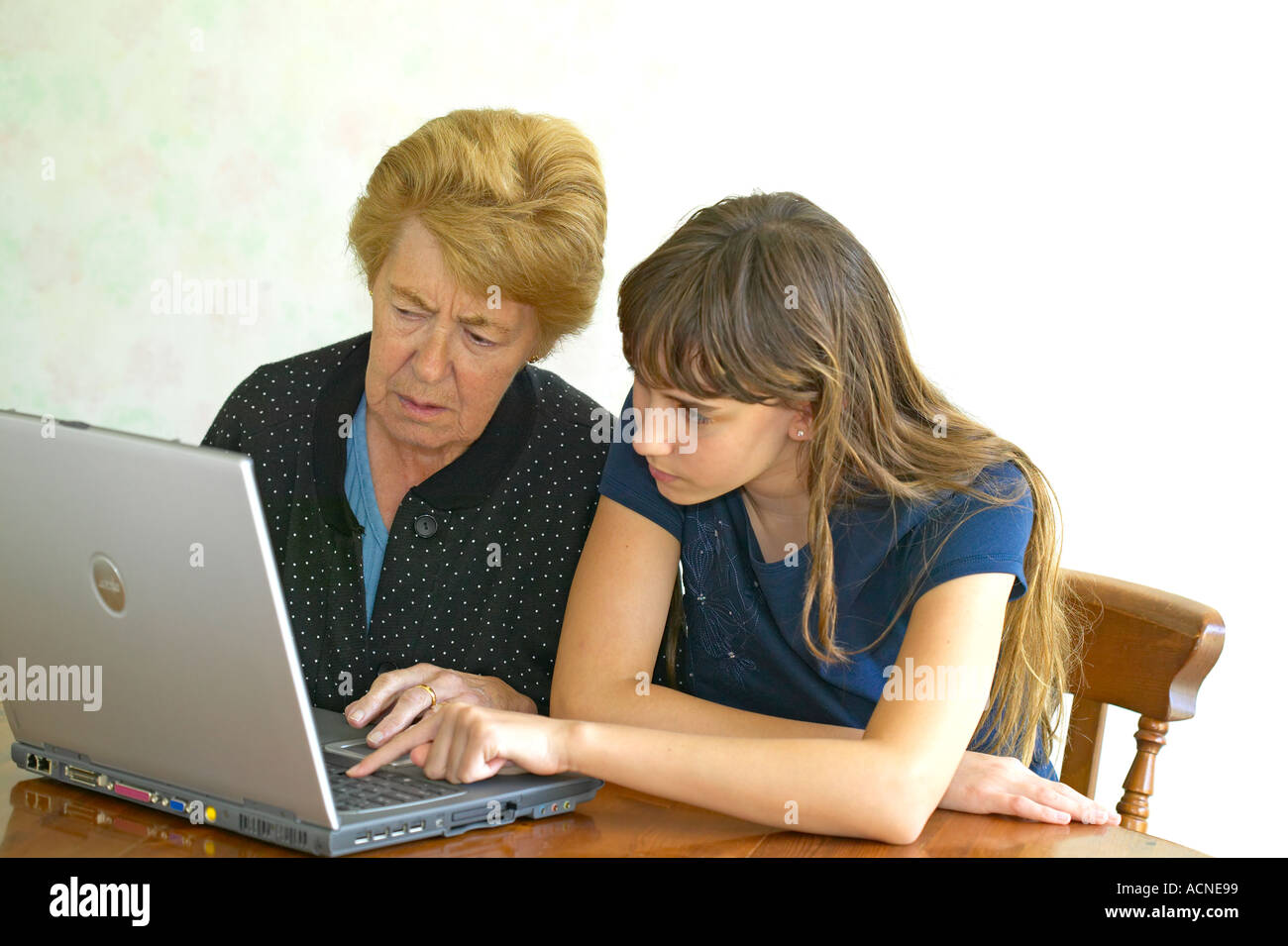 The generation gap Stock Photo - Alamy