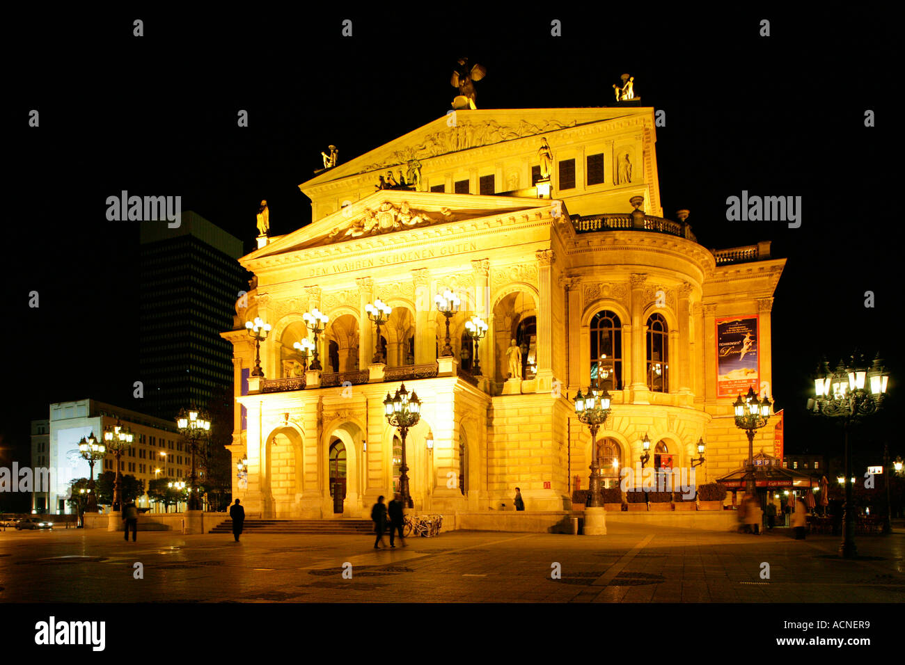 Frankfurt / Old opera Stock Photo - Alamy
