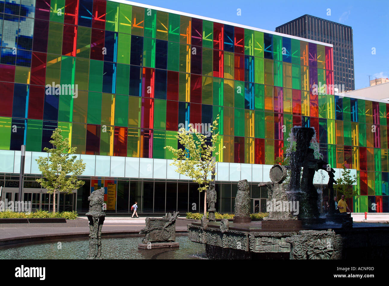 Montreal Conference centre Palais des Congres Montreal Quebec Province Canada Stock Photo - Alamy