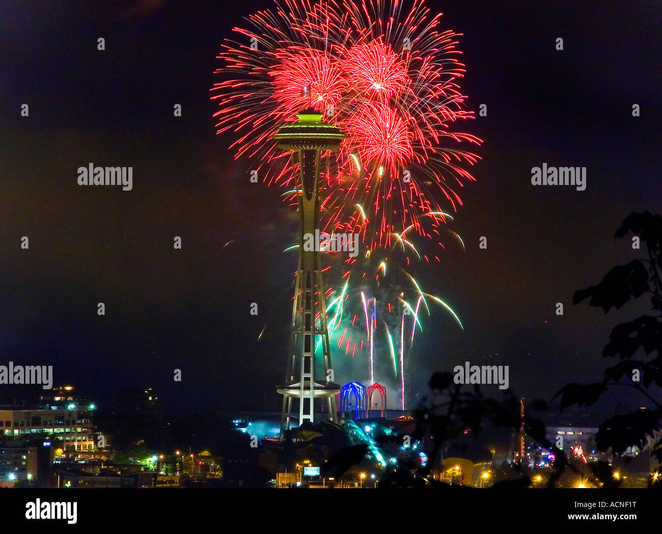 Seattle Fireworks 2 Stock Photo - Alamy