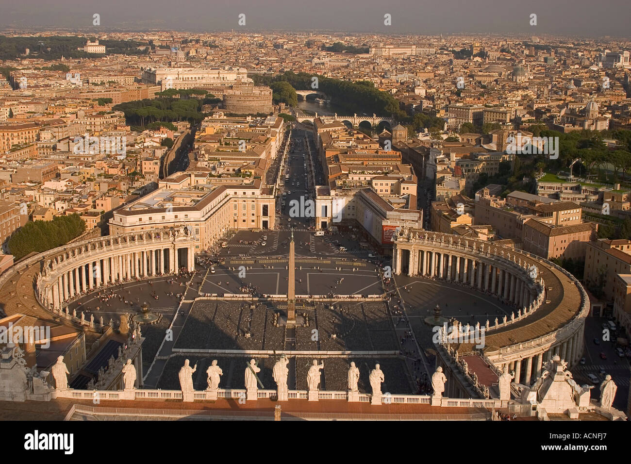 Rome / St Peter's Square Stock Photo - Alamy