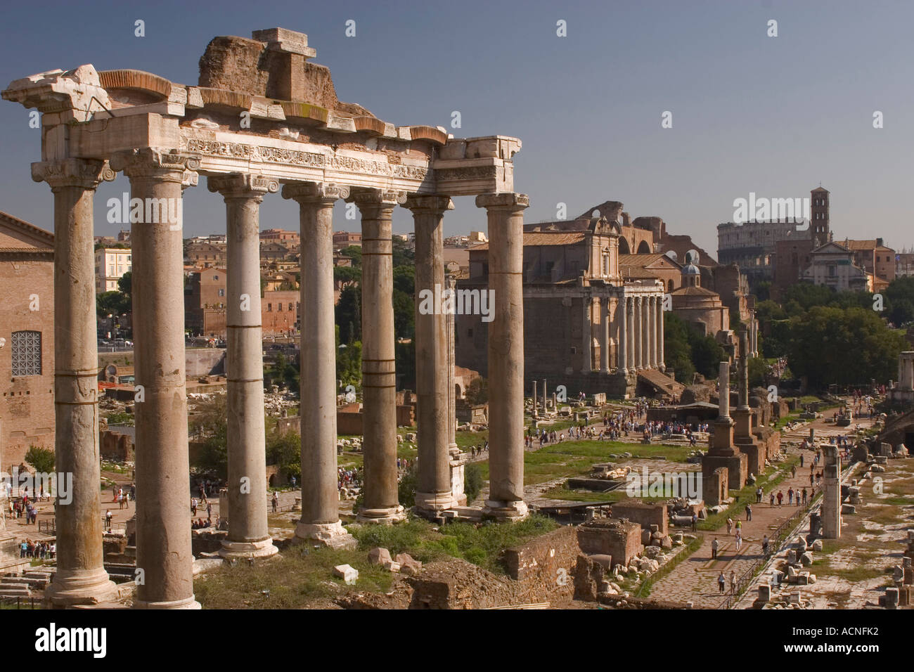 Rome / Roman Forum Stock Photo - Alamy