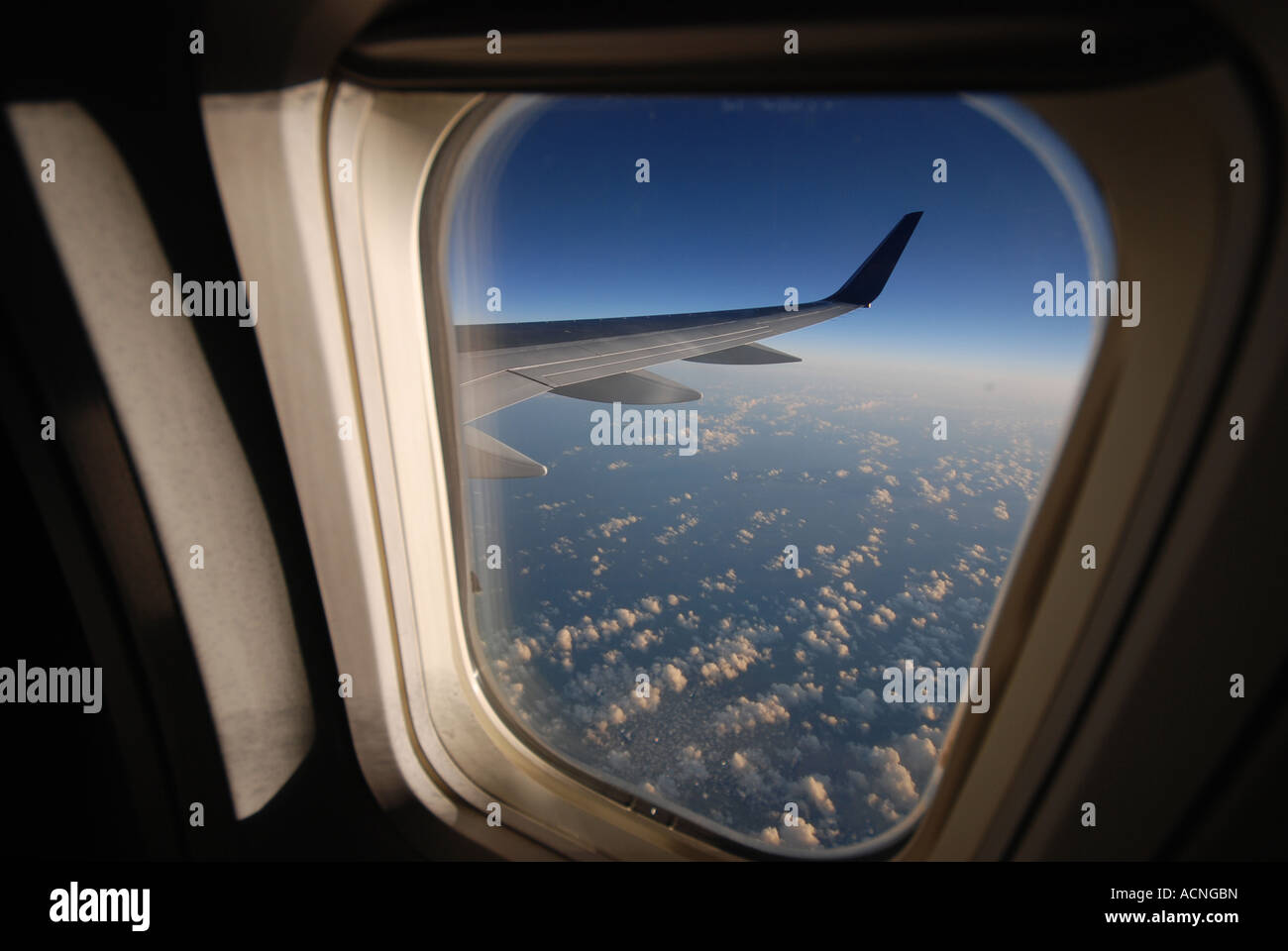 plane window view clouds Stock Photo - Alamy