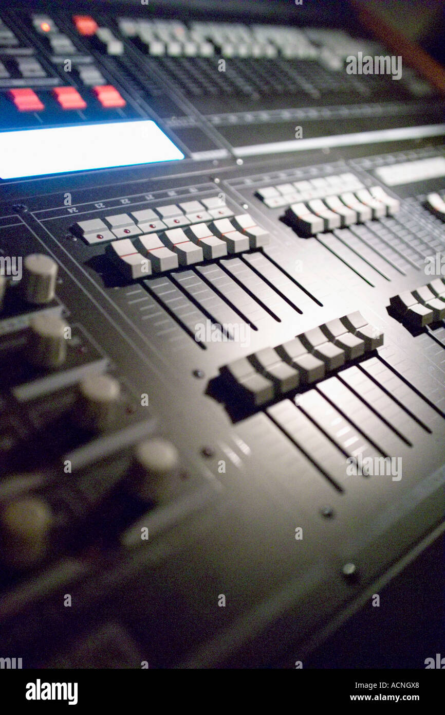 Audio mixer Stock Photo - Alamy