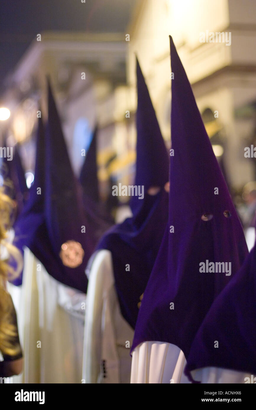 Seville procession spain faith row hi-res stock photography and images ...