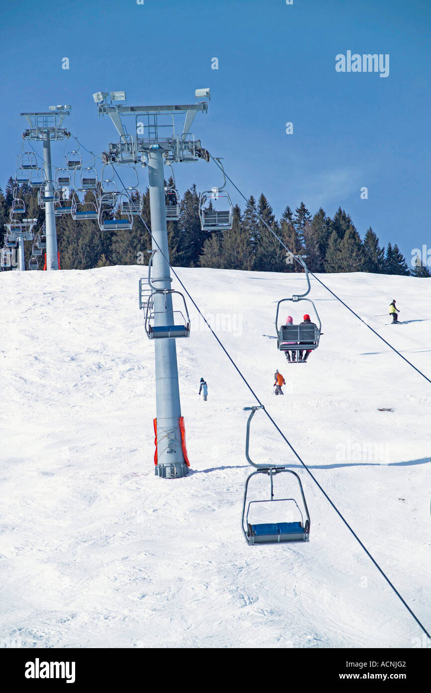 Chair lift Stock Photo - Alamy