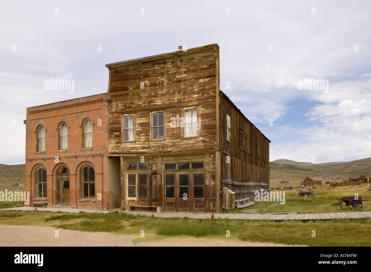 Old Building in Bodie, California. Ghost Town Stock Photo - Alamy