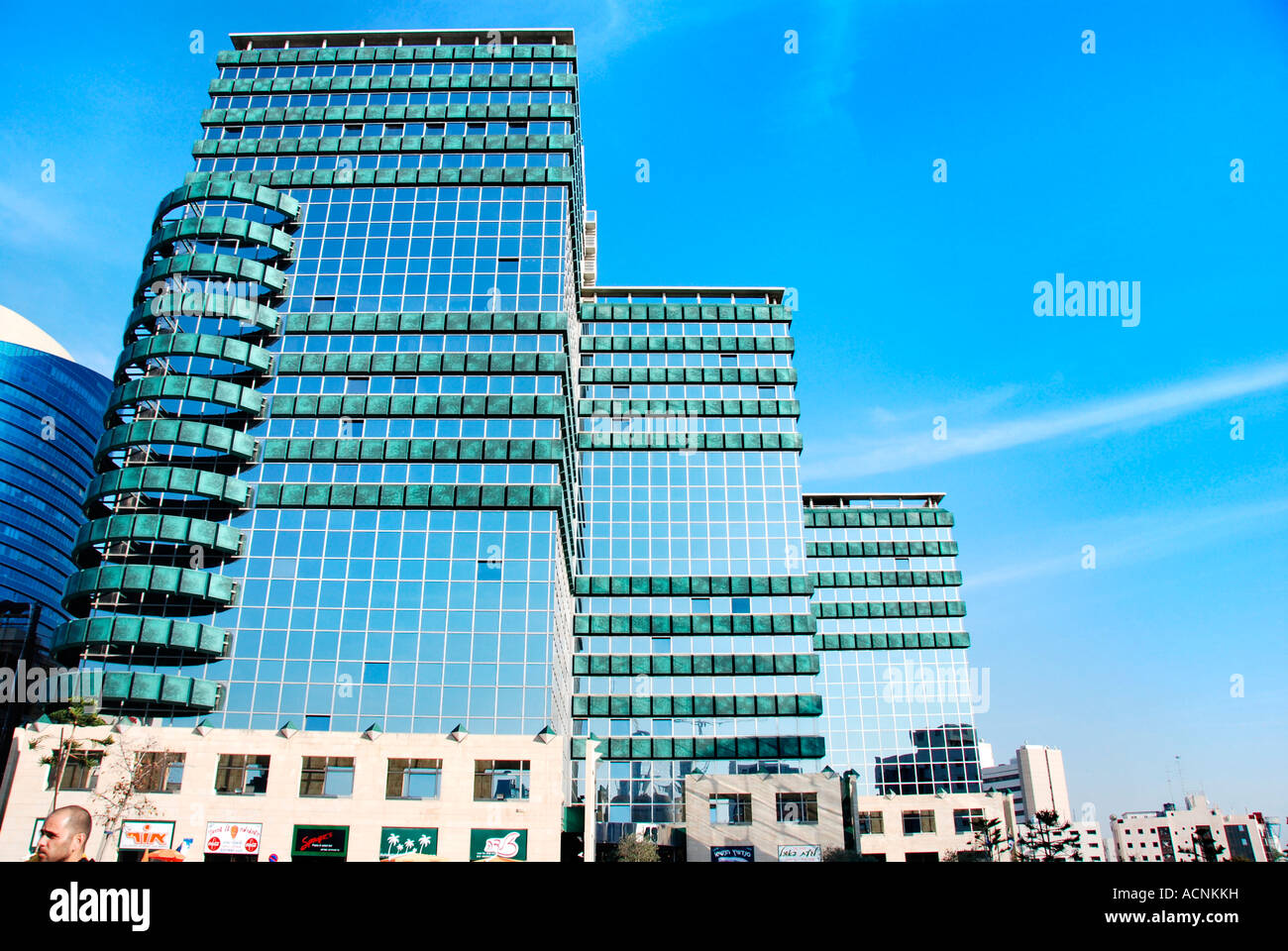 Israel Tel Aviv Modern High rise building Stock Photo - Alamy