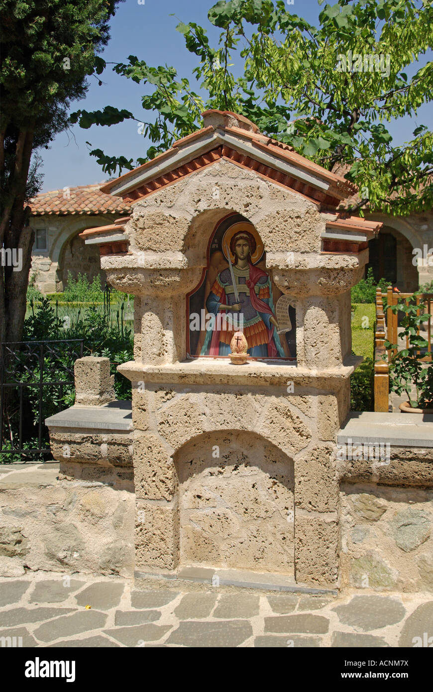 Small shrine within the grounds of St Stephens monastery located ...