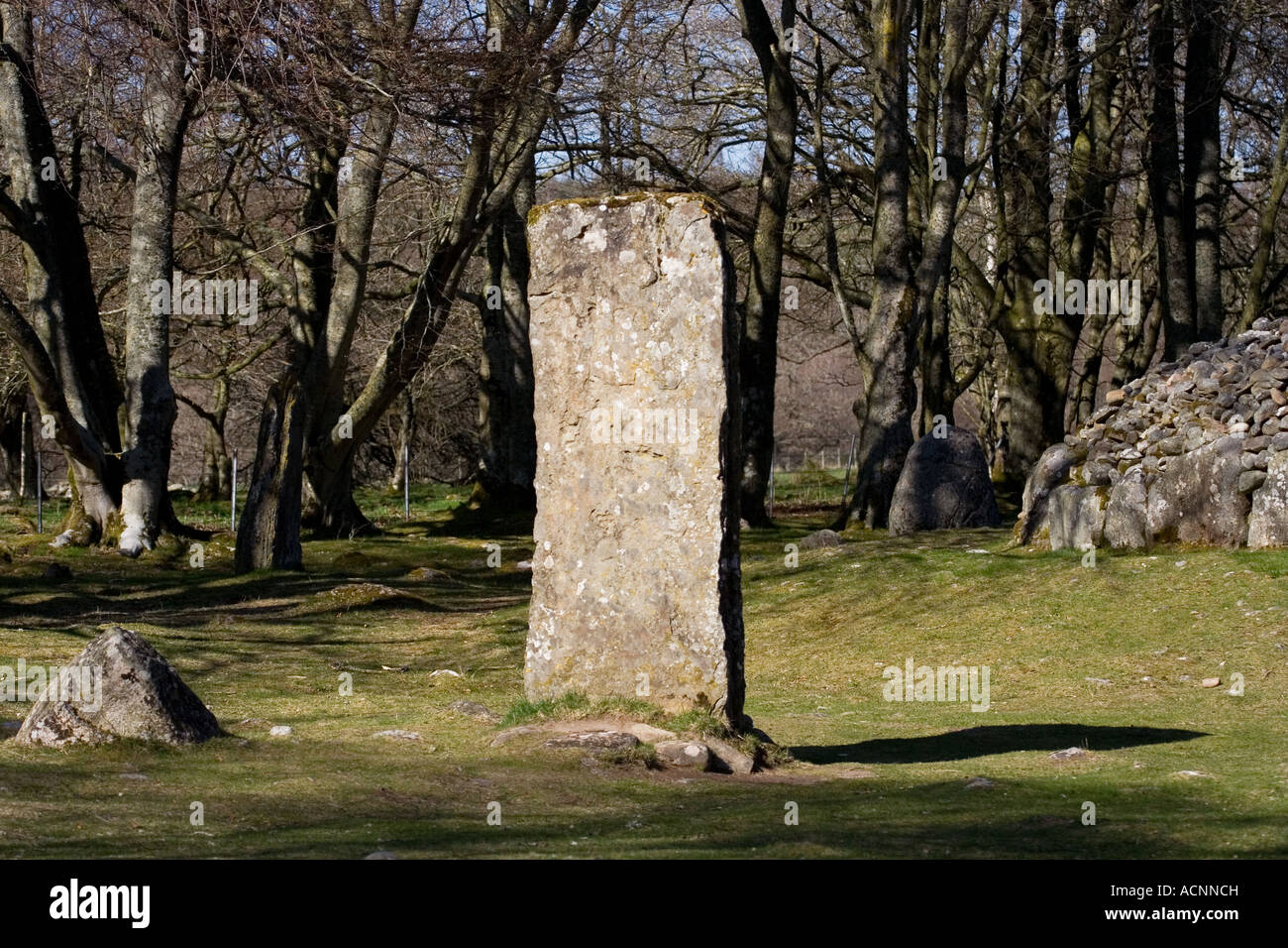 Clava Cairns, Banuaran, Inverness Stock Photo - Alamy