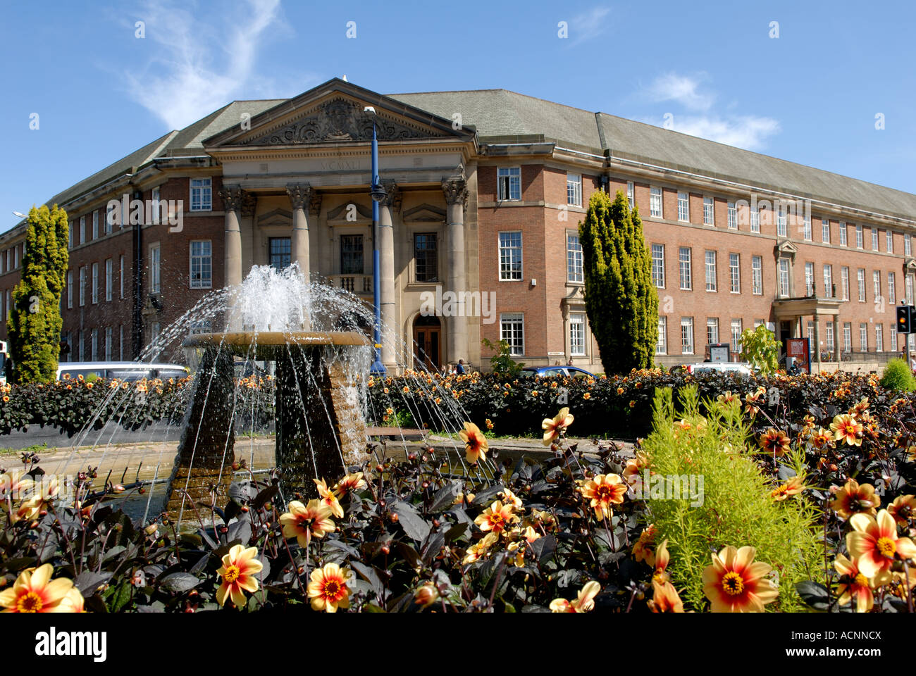 Derby council house Stock Photo - Alamy