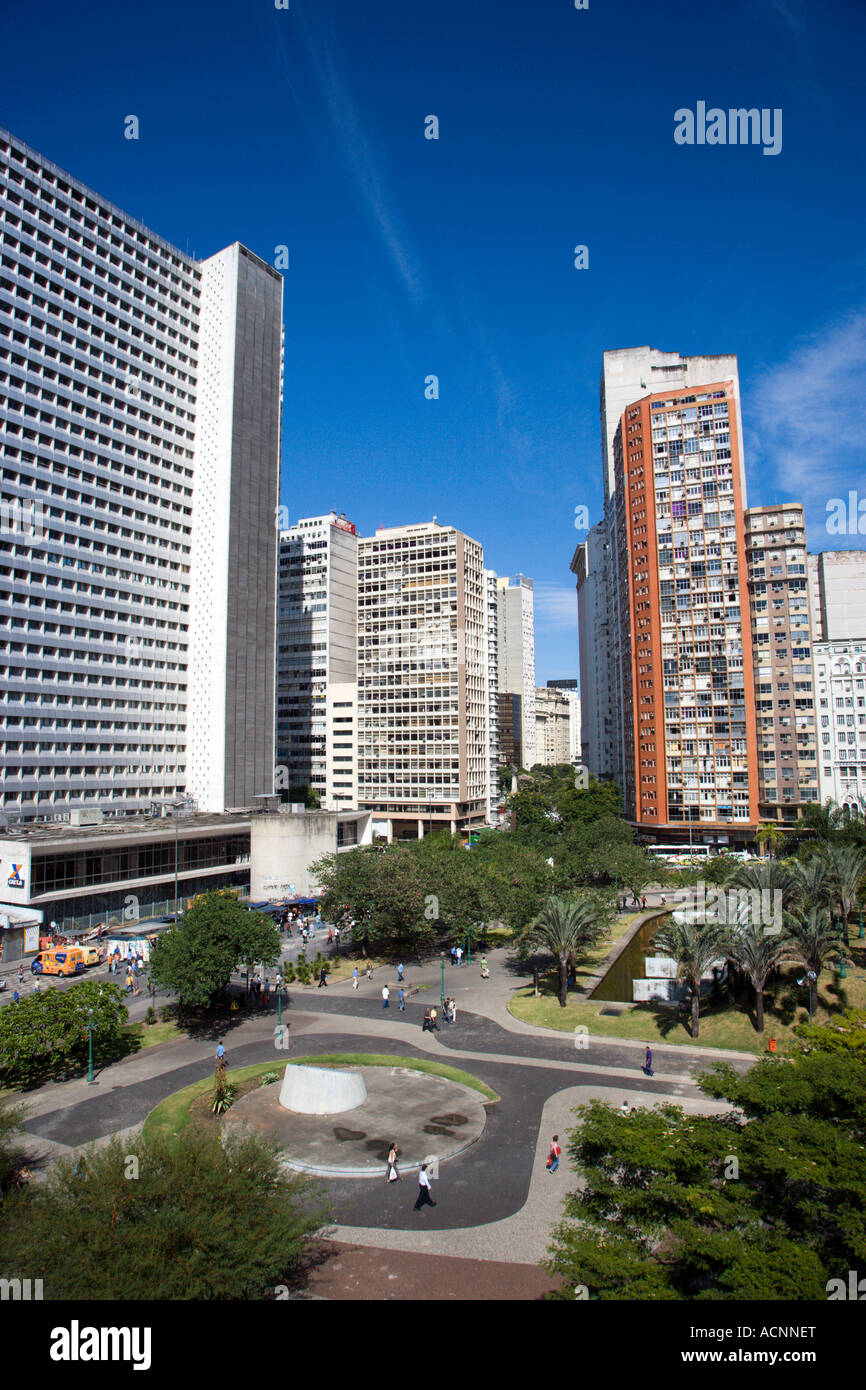Brazil Rio de Janeiro Modern buildings in the CENTRO district Stock ...
