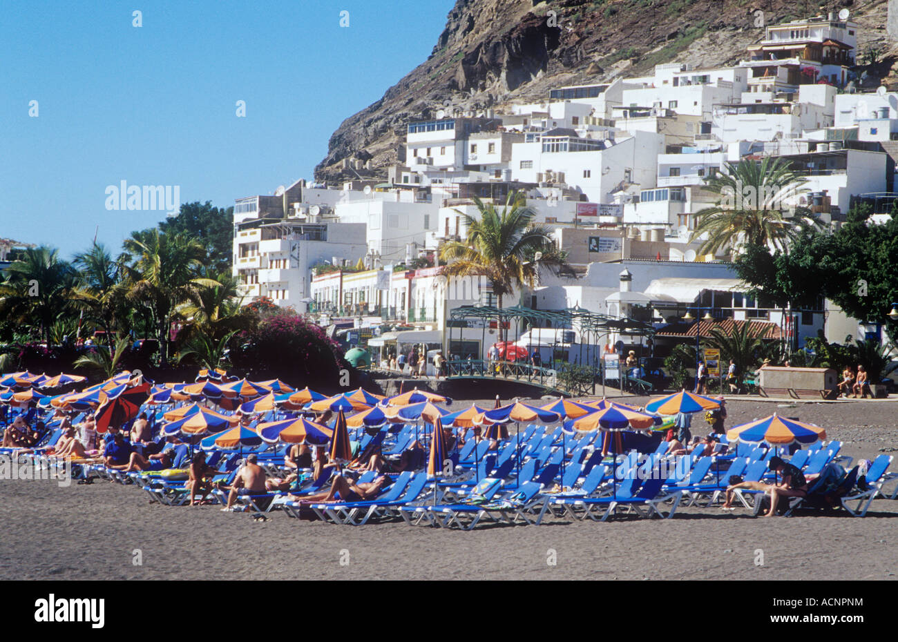 Playa de Mogan, Gran Canaria, Canary Islands Stock Photo - Alamy