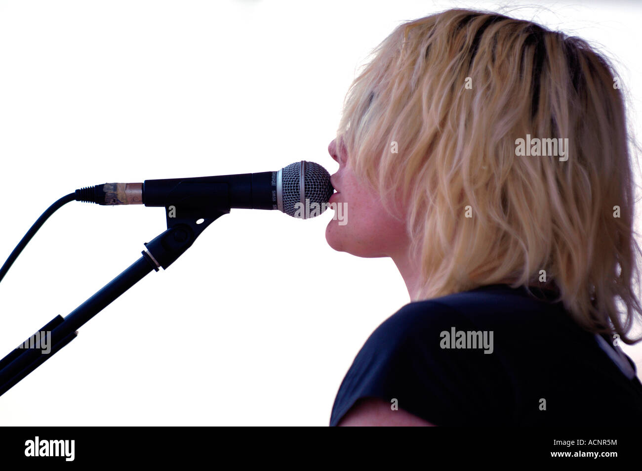 Female Rockstar Rock And Roll Singer Pop Star Rocker Woman Lady Girl Blonde Shades Sunglasses