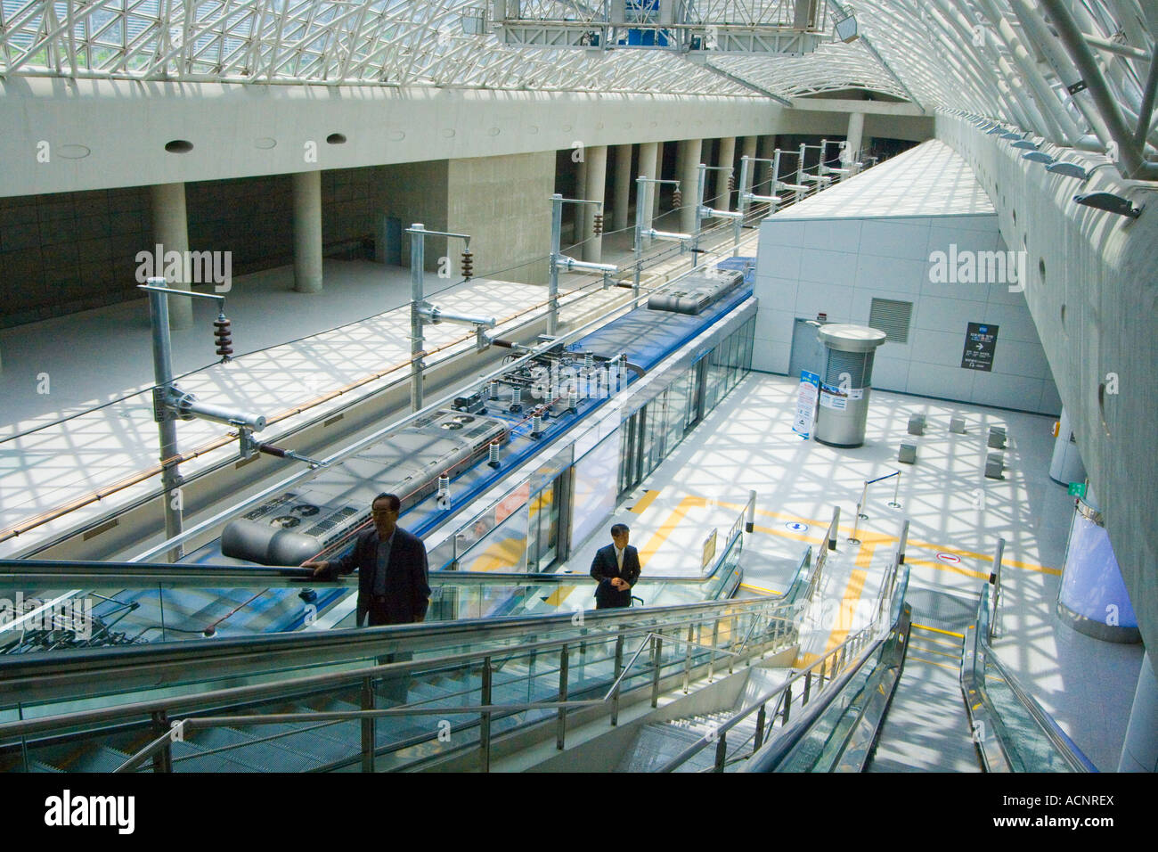 ICN Incheon International Airport AREX Airport Train Station Building ...