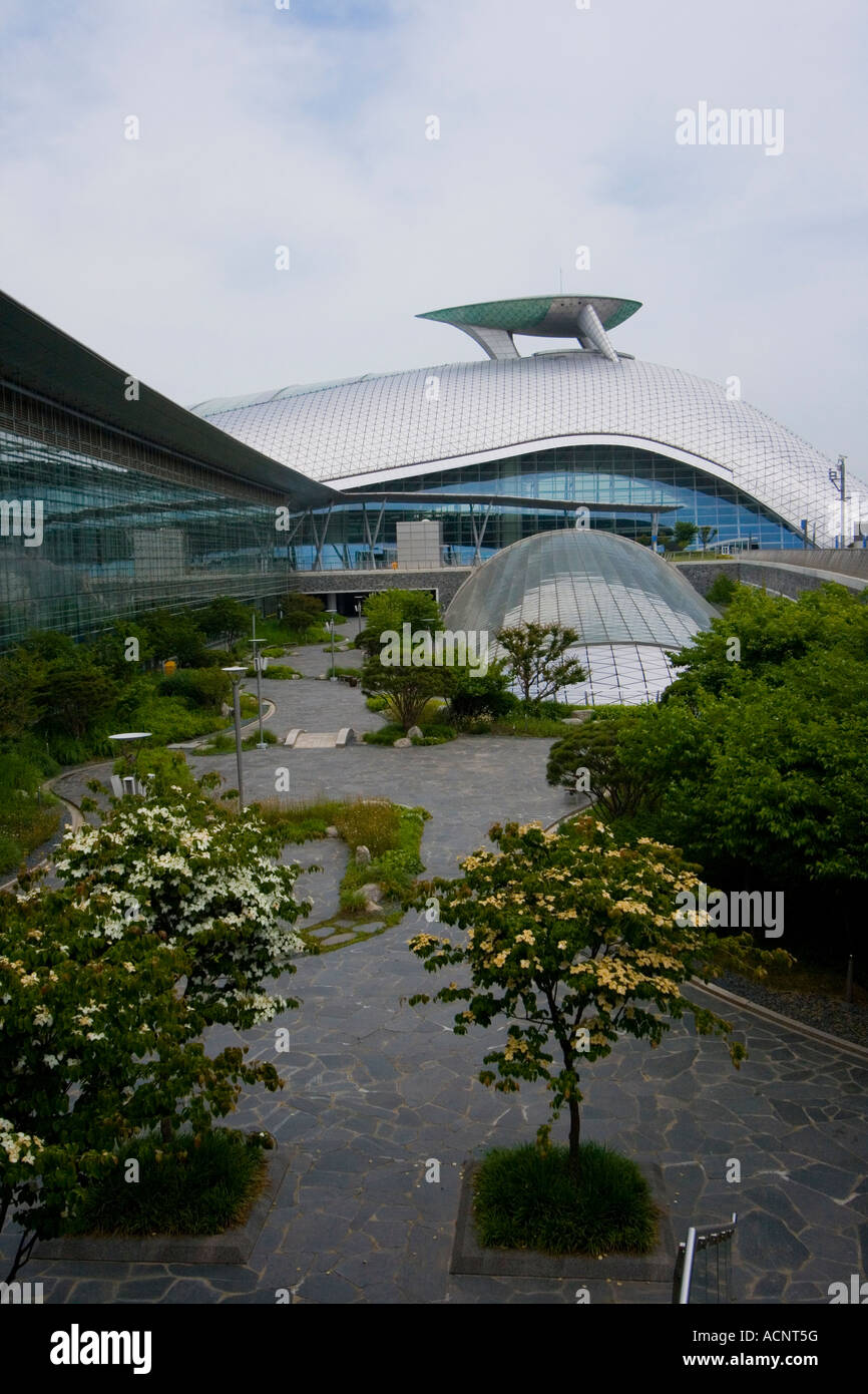 ICN Incheon International Airport AREX Airport Train Station Building ...