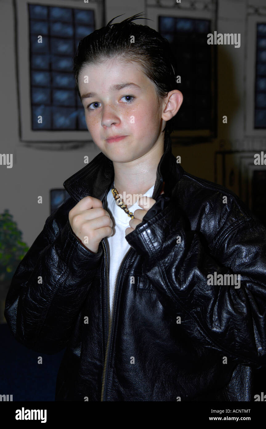 child actor acting drama play character grease americana musical ...