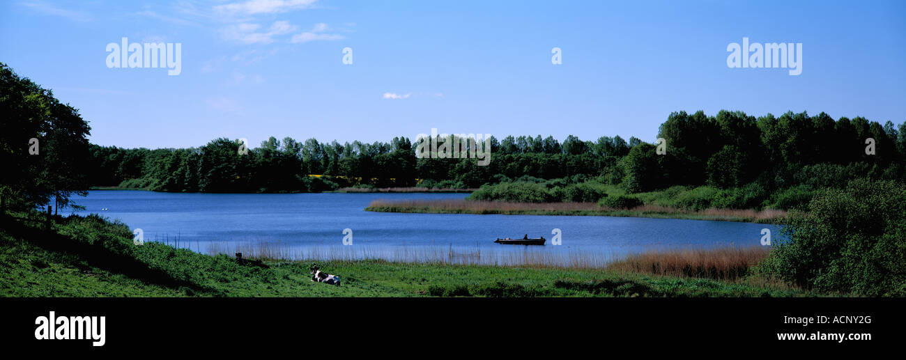 Lake, Landscape, Holstein Swiss Area, Northern Germany Stock Photo - Alamy