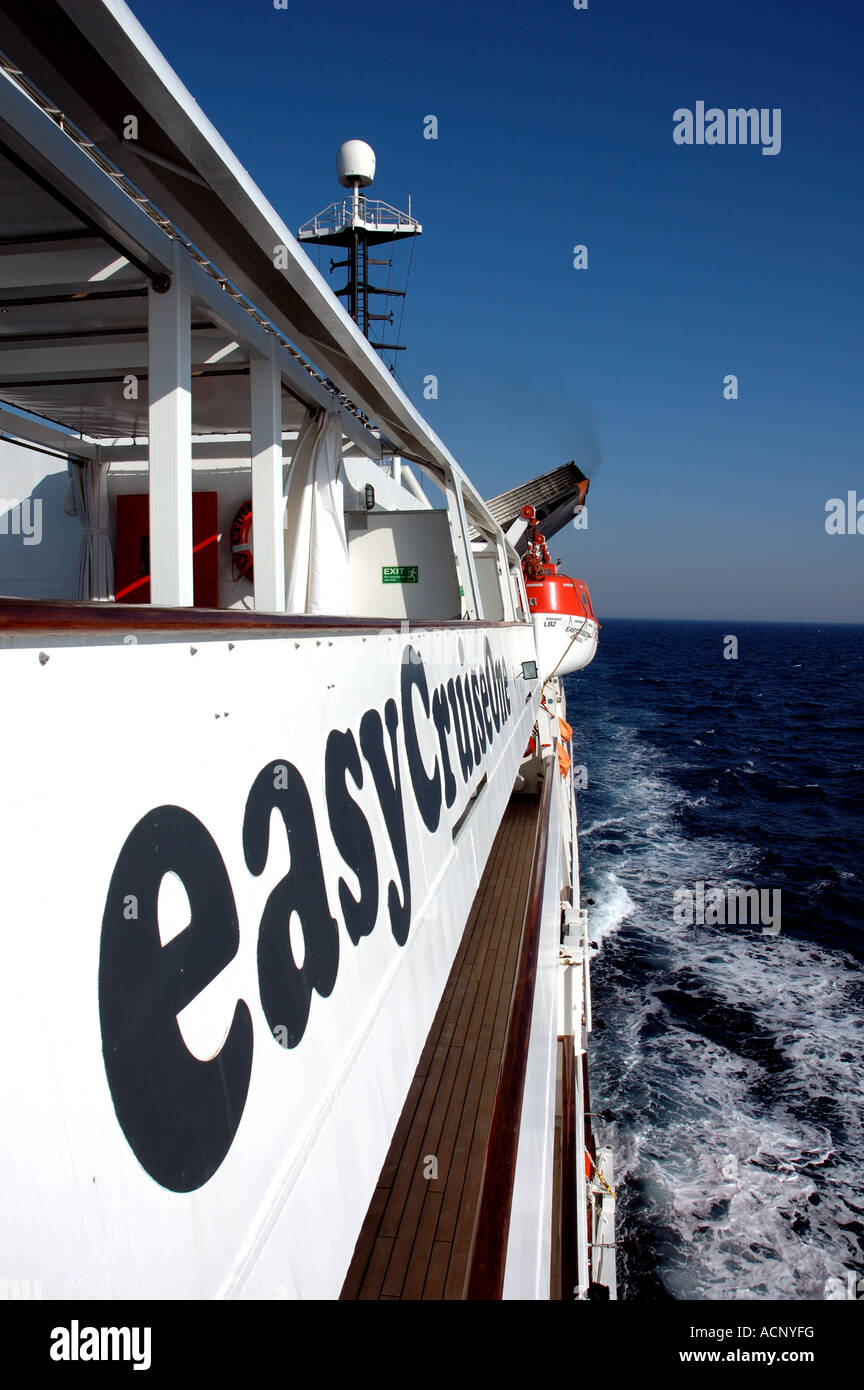 Cruise ship easyCruiseOne in the Aegean Stock Photo - Alamy