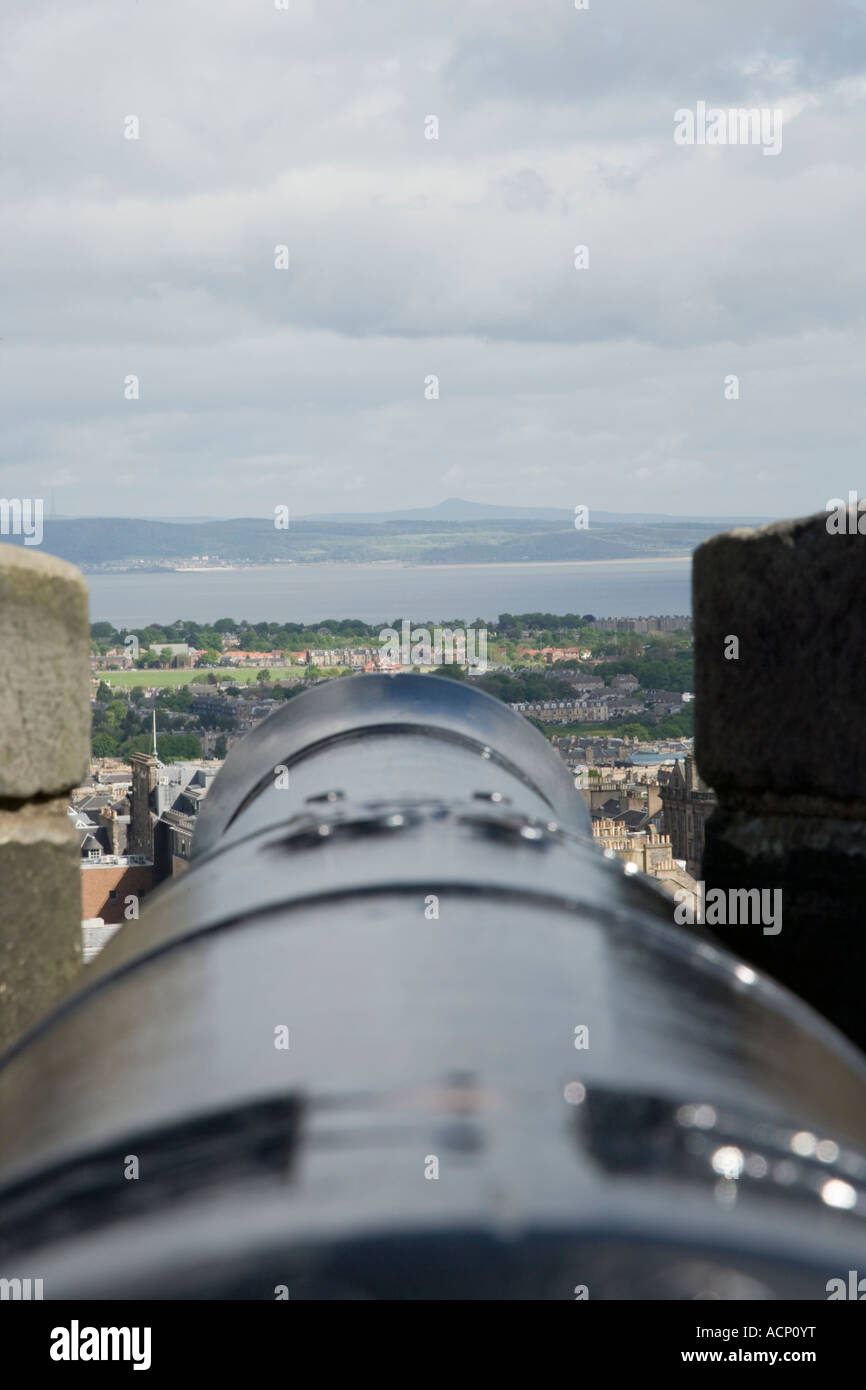 The Firth of Forth as seen from Edinburgh Castle Stock Photo - Alamy