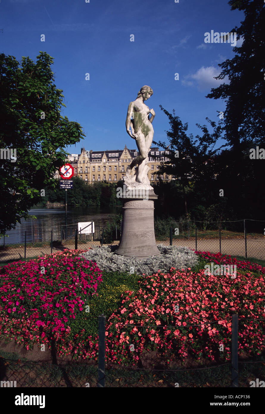 Square Ambiorix Brussels Stock Photo - Alamy