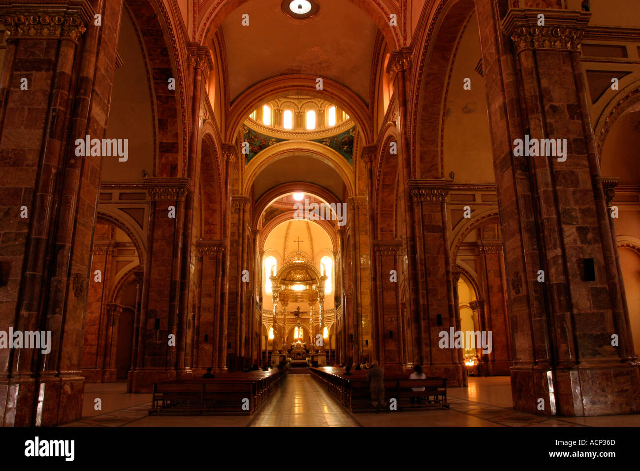 Cuenca cathedral Ecuador Stock Photo - Alamy
