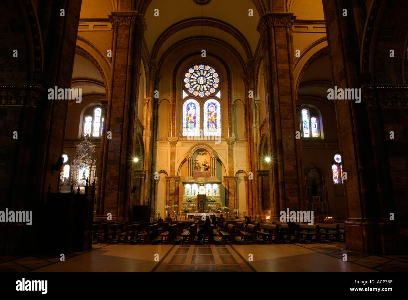 Cuenca cathedral Ecuador Stock Photo - Alamy