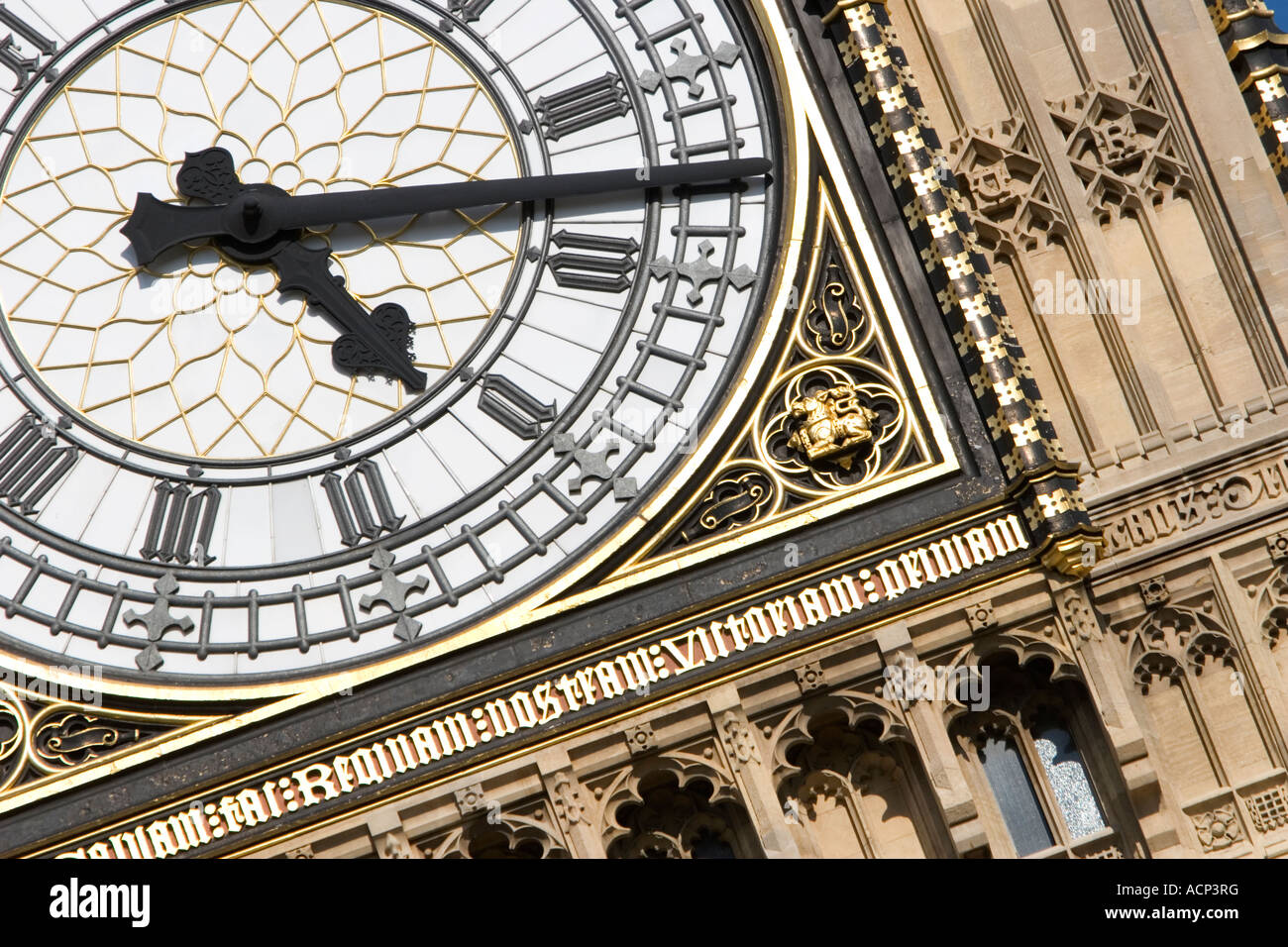 Close-up of clock-face of Big Ben Stock Photo - Alamy