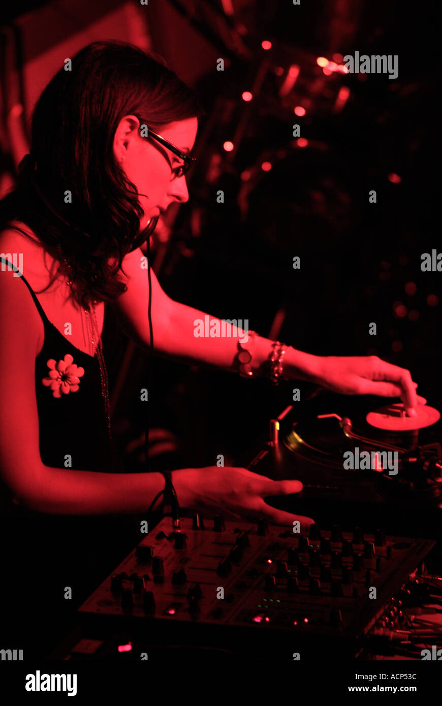 Dj Behind Decks High Resolution Stock Photography and Images - Alamy