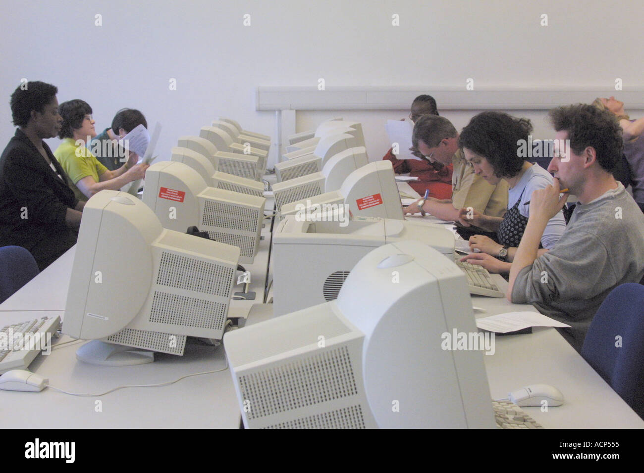 Mature Students Computers High Resolution Stock Photography and Images ...