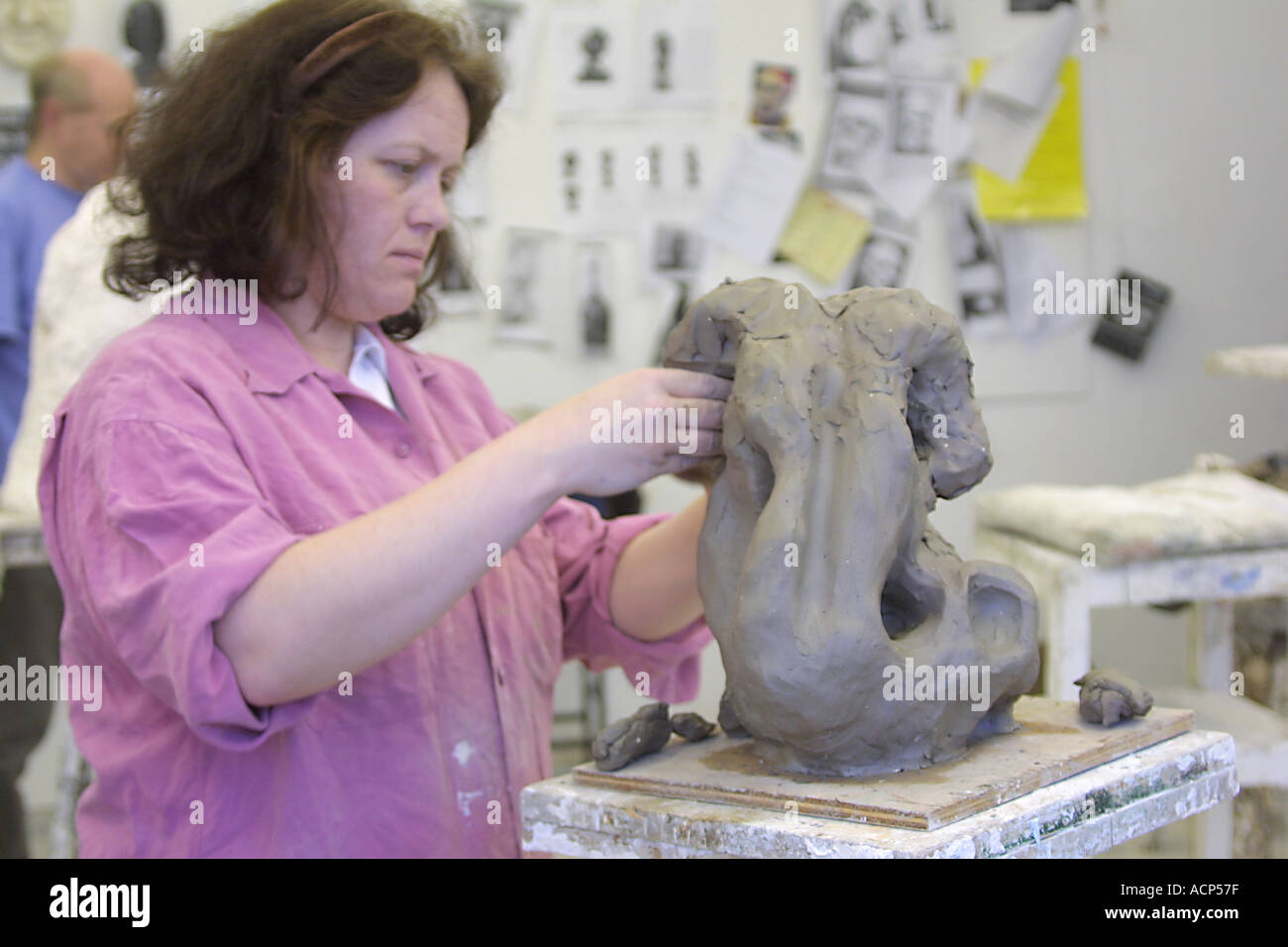 Clay sculpture hi-res stock photography and images - Alamy