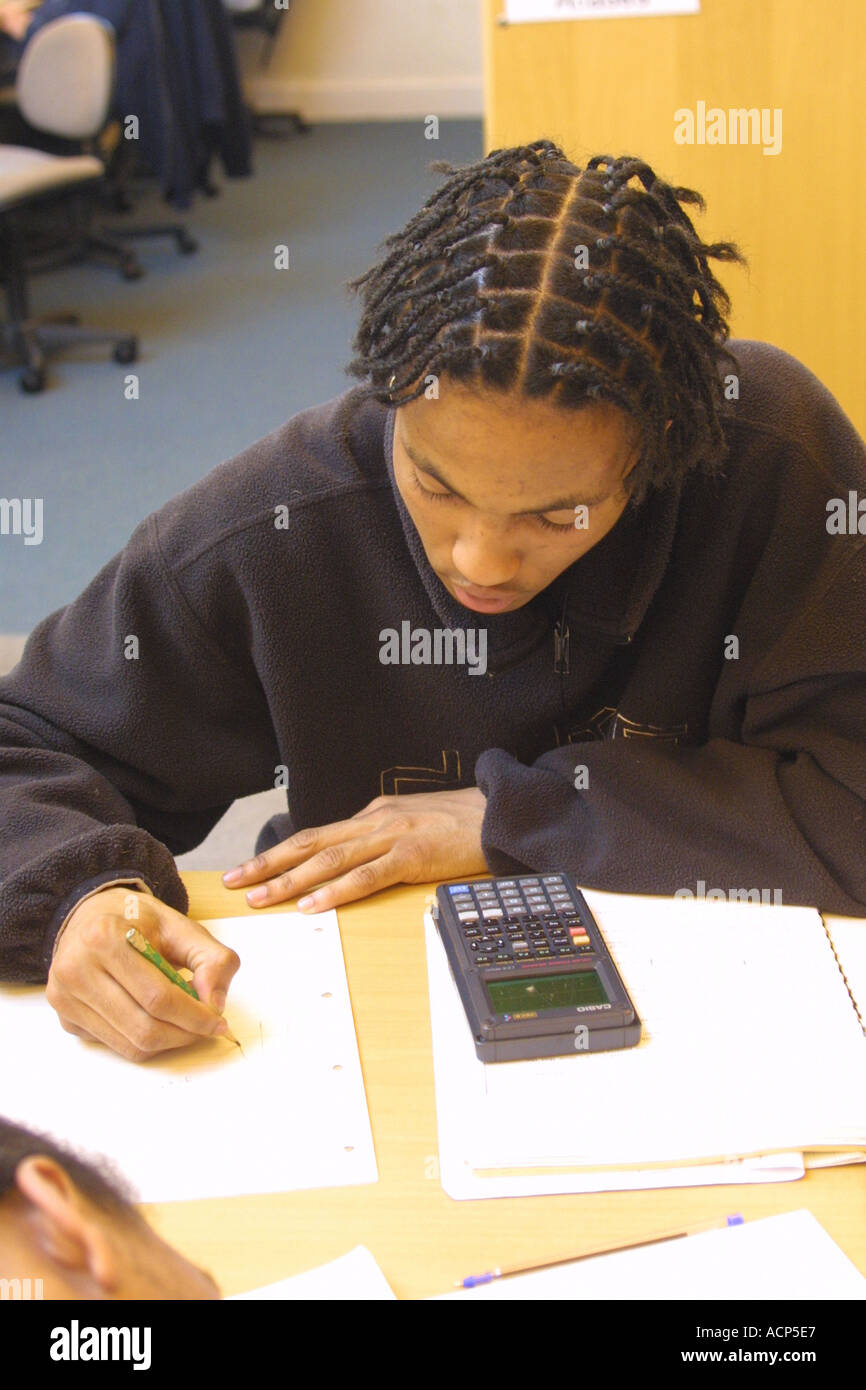 Male 6th form student hi-res stock photography and images - Alamy