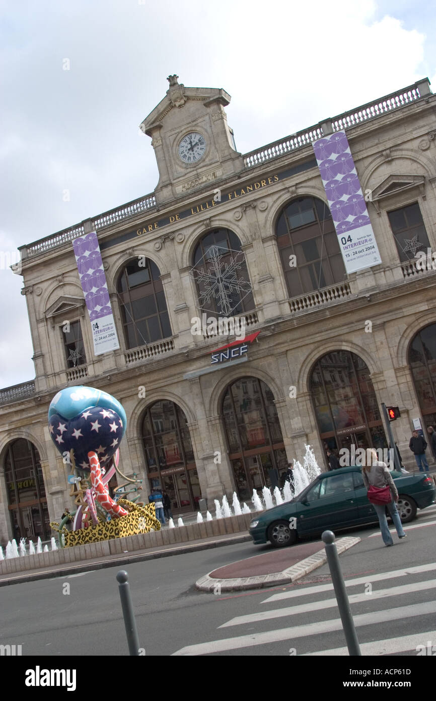 Gare de lille flandres hi-res stock photography and images - Alamy