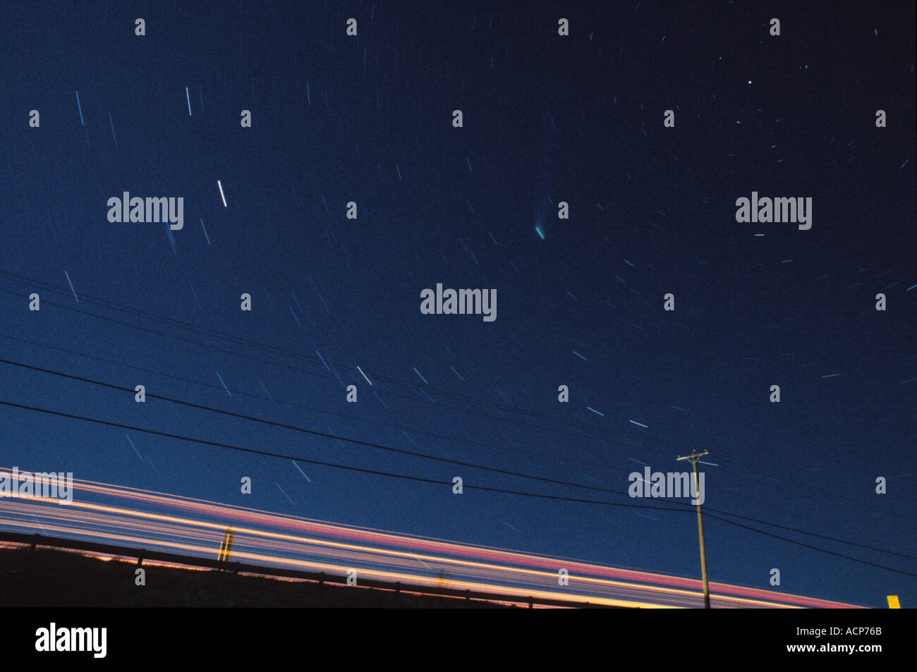 Comet Hyakutake High Resolution Stock Photography and Images - Alamy