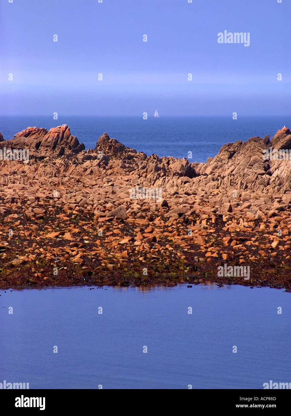 france brittany finistere armorican corniche amorique peninsula pointe ...
