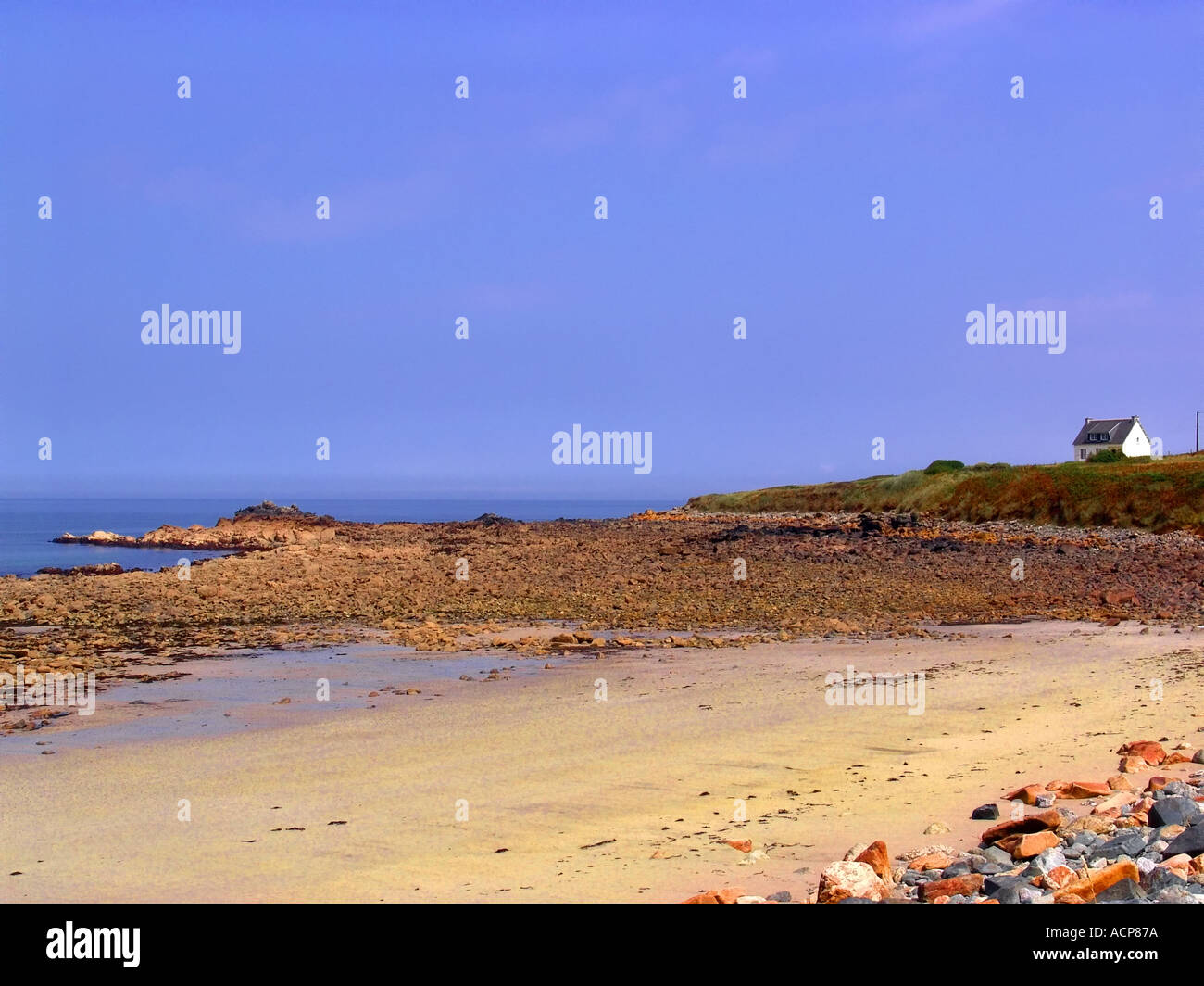 france brittany finistere armorican corniche amorique peninsula presqu ...
