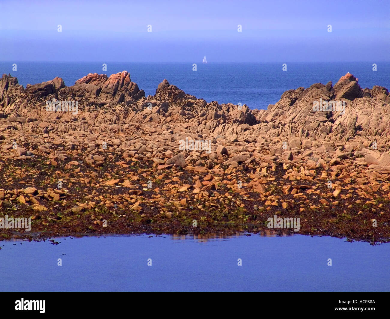 france brittany finistere armorican corniche amorique peninsula pointe ...