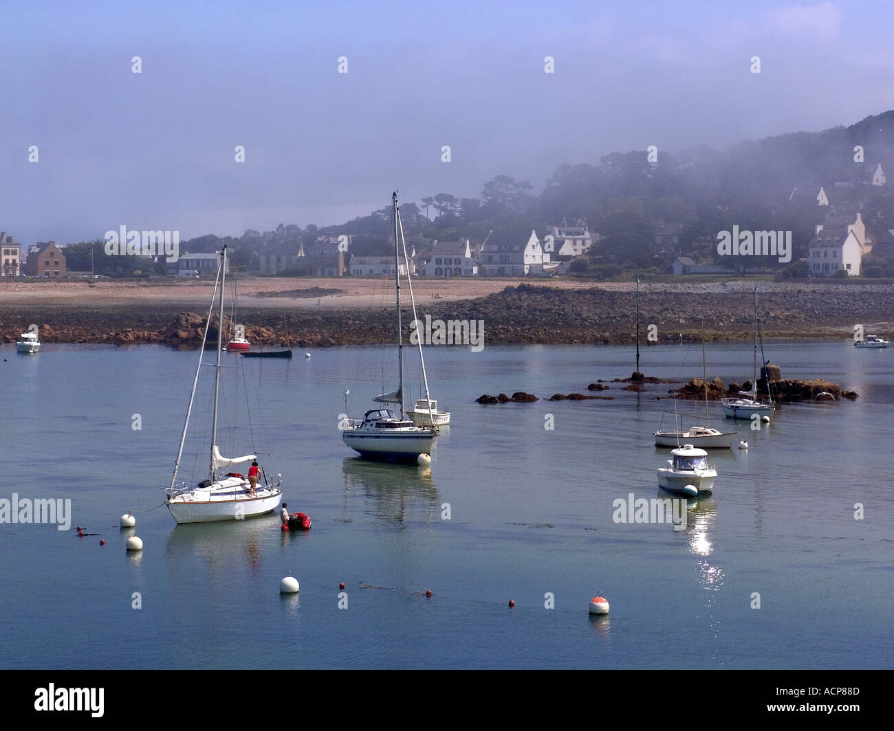 france brittany finistere armorican corniche amorique peninsula pointe ...
