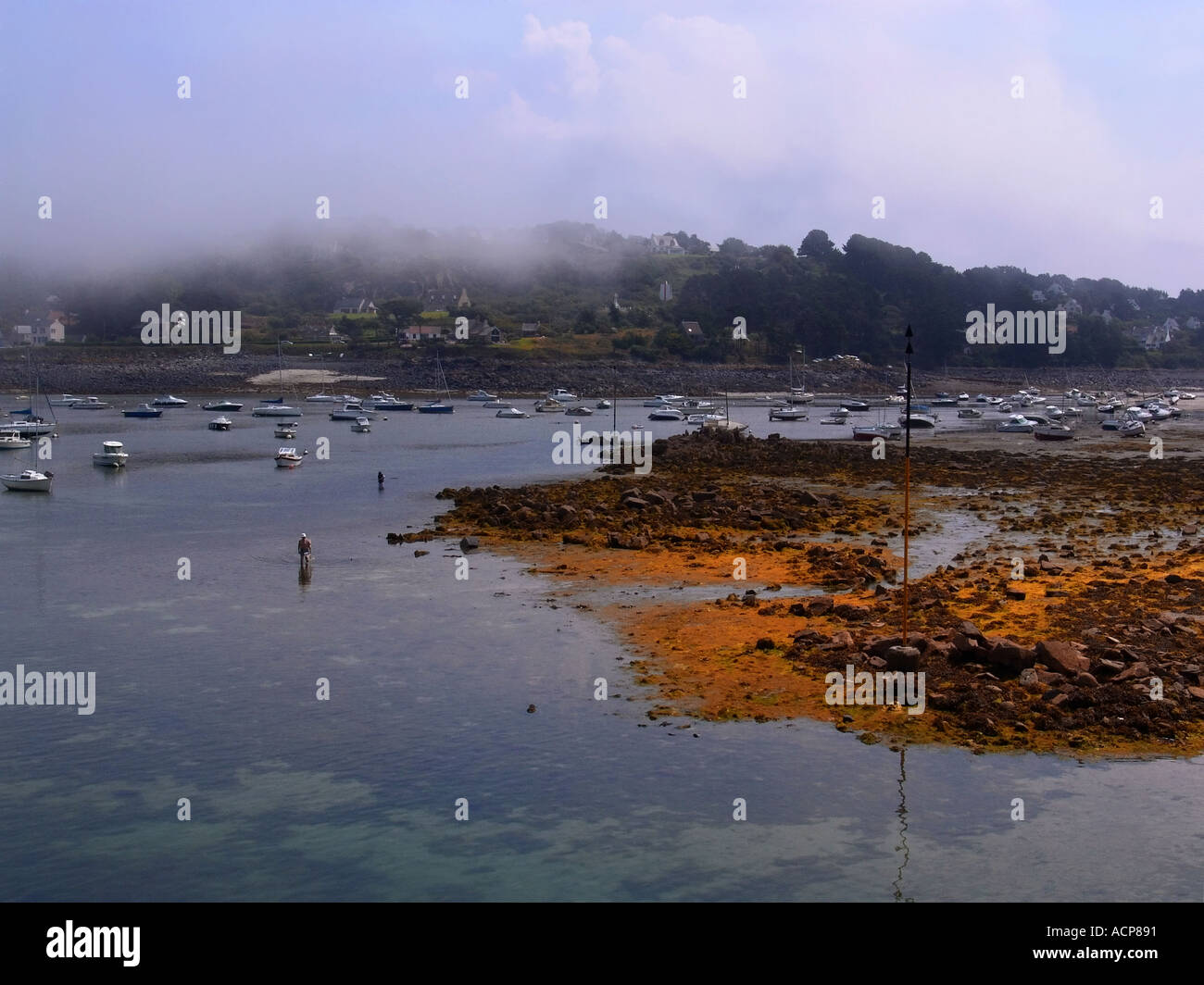 france brittany finistere armorican corniche amorique peninsula pointe ...